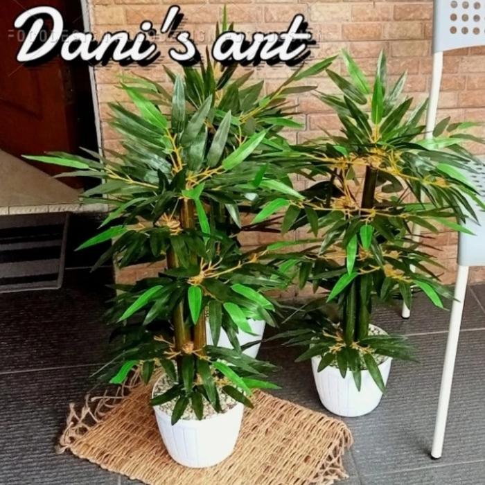 Jual Pohon bambu palsu/bambu plastik/ tanaman artificial/bambu hias ...