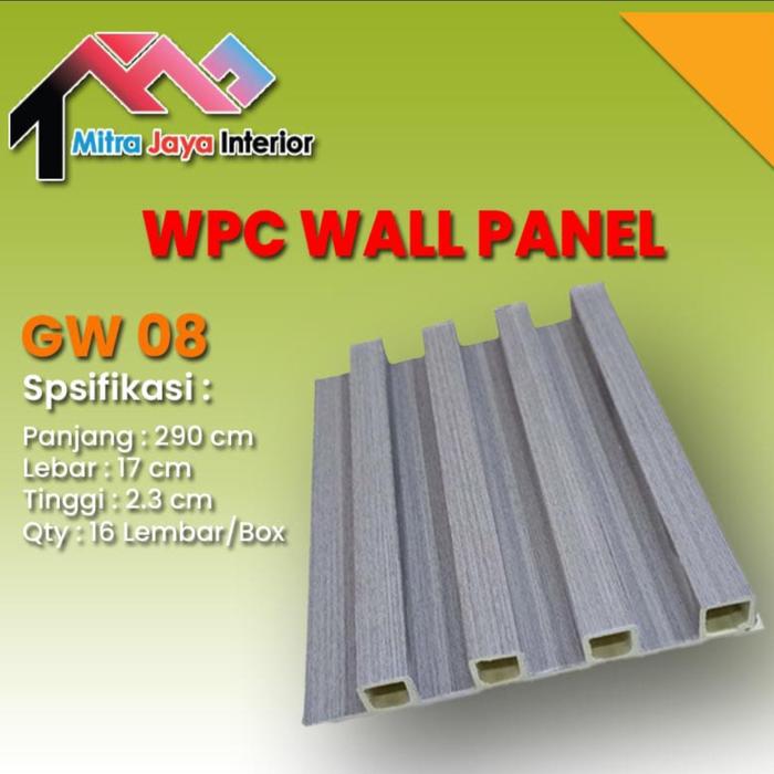 Jual Kisi Kisi Wall Panel Wpc Kayu Type GW-08 - Jakarta Pusat - MITRAJAYAINTERIOR_NEW | Tokopedia