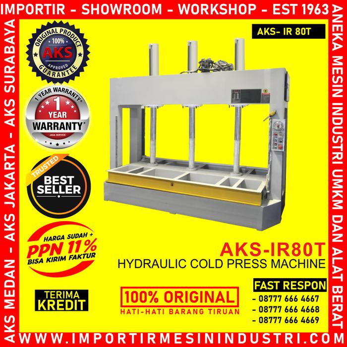 Jual Mesin Press Kayu Hidrolik 80 Ton Hydraulic Cold Press Machine ...