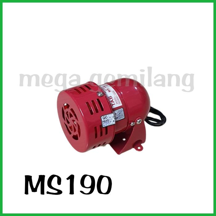 Jual Sirine mini motor sirene MS 190 besi - Jakarta Barat - Mega ...
