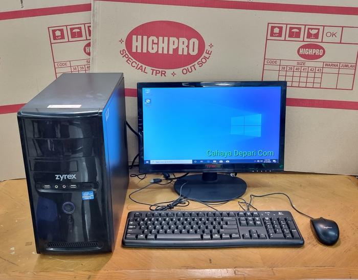 Jual PAKET KOMPLIT PC CORE I3 - MONITOR LED LG 19 INCH - KEY MOUSE ...