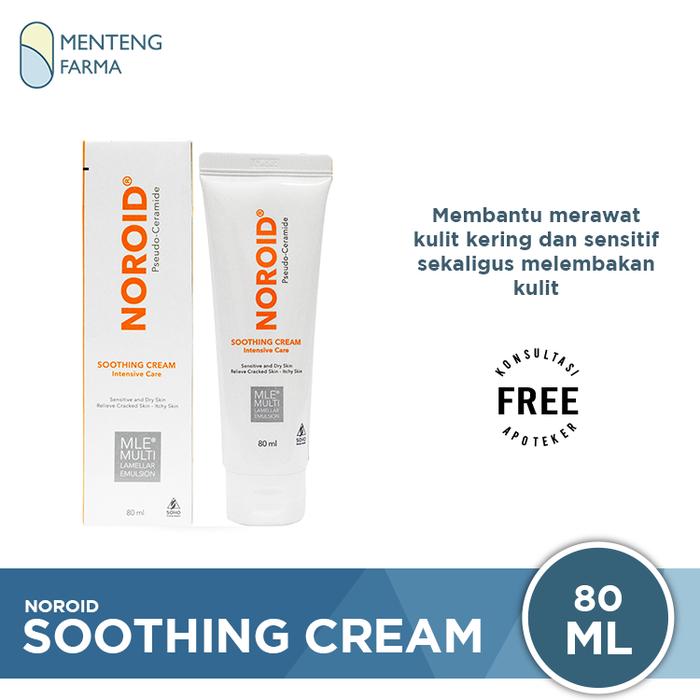Jual Noroid Soothing Cream 80 mL - Pelembab Kulit Kering dan Bersisik ...