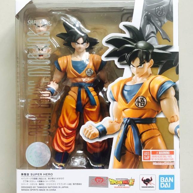 Jual SHF S.H.Figuarts Son Goku Super Hero Dragon Ball Bandai - Jakarta ...