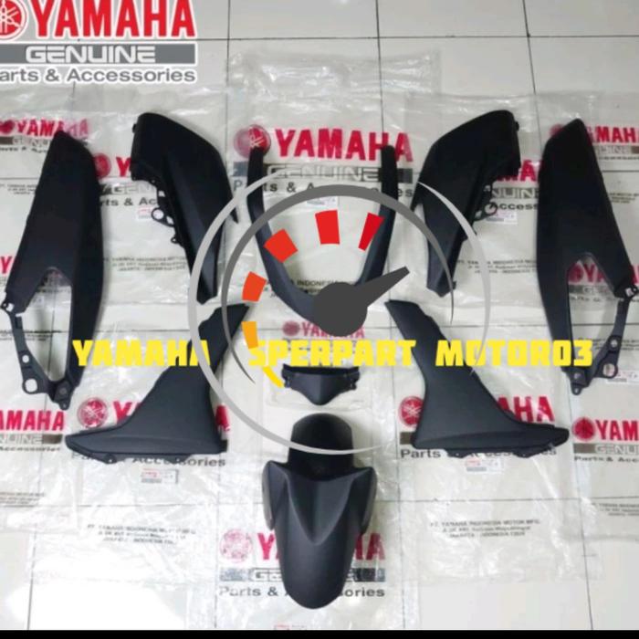 Jual COVER BODY HALUS NMAX HITAM DOFF, NMAX OLD HITAM DOFF ORGINAL YGP ...