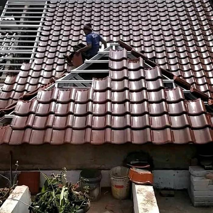 Jual CONTRUKSI RANGKA BAJA RINGAN ATAP GENTENG KERAMIK - Jakarta Utara ...