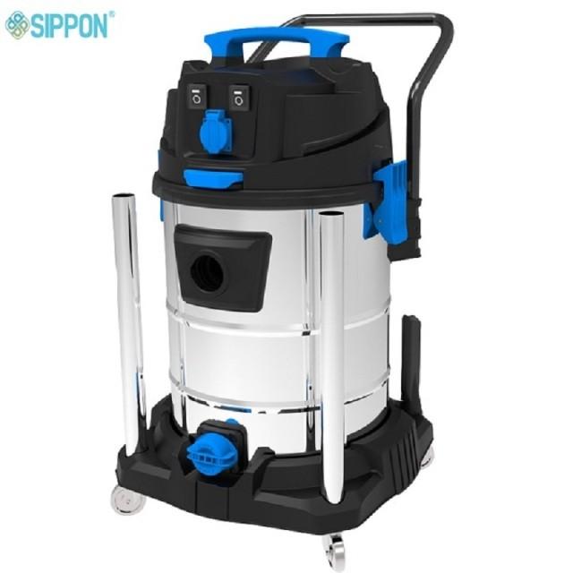 Jual Vacuum Cleaner Industri Wet & Dry Sippon 60 L 2 Motor HEPA13 ...