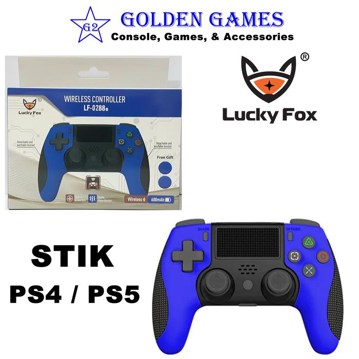 Jual Lucky Fox Stick Stik for PS4/PS5 Wireless Controller LF-0288b ...