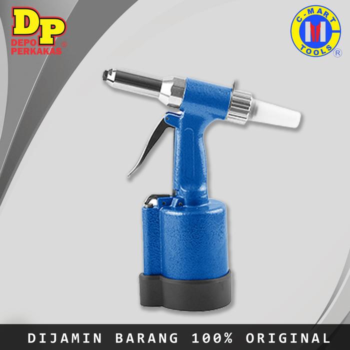 Jual C-MART W0004 Pneumatic Riveting Gun - Air Riveter Tang Rivet Angin ...