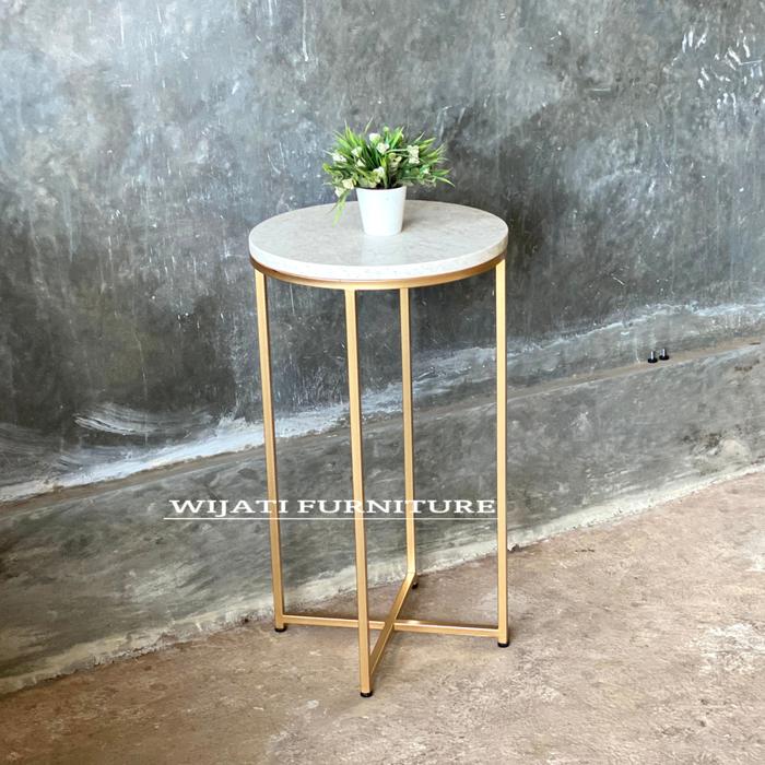 Jual Meja Bar Tinggi Hias Sudut Marmer Dessert table marmer - Kab ...