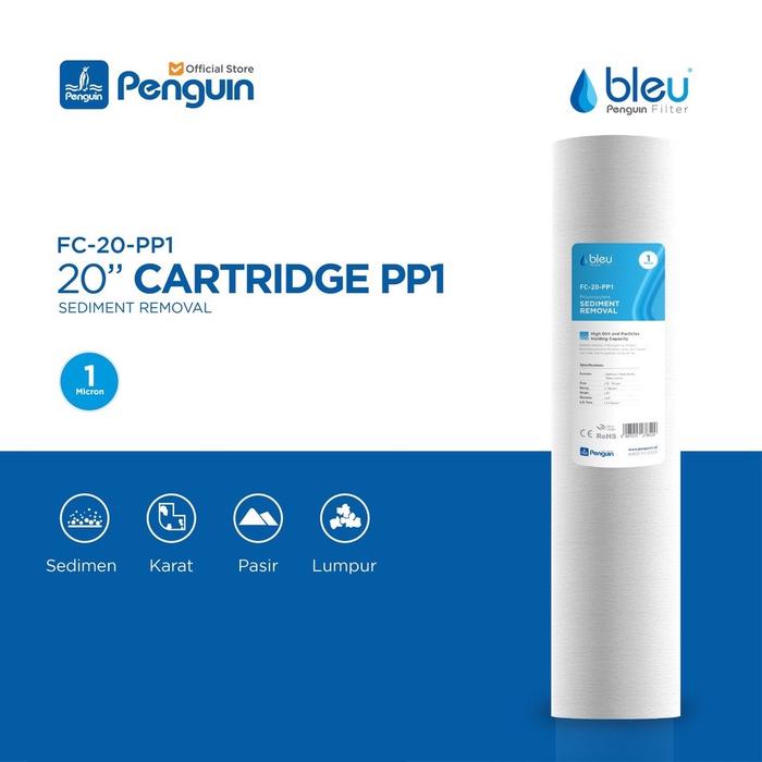 Jual PENGUIN PINGUIN REFILL CARTRDIGE FILTER AIR 20 INCH - PP - Kota ...