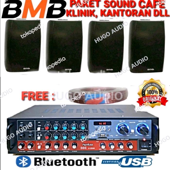 Jual PAKET SOUND SYSTEM CAFE KANTORAN KLINIK AULA RESTORAN BMB 4 ...