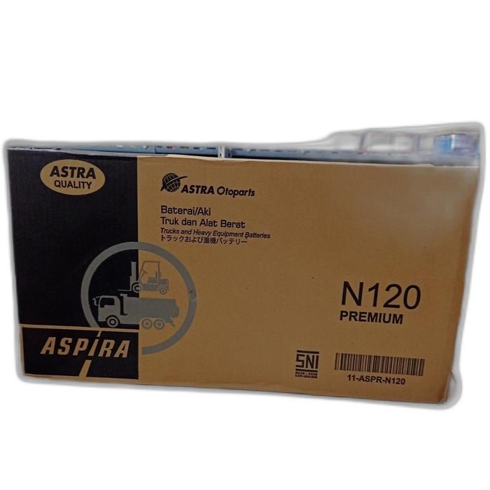 Jual ASPIRA Aki/Accu/Battery Basah N120/N-120 Bus/Bis/Truck/Komatsu ...