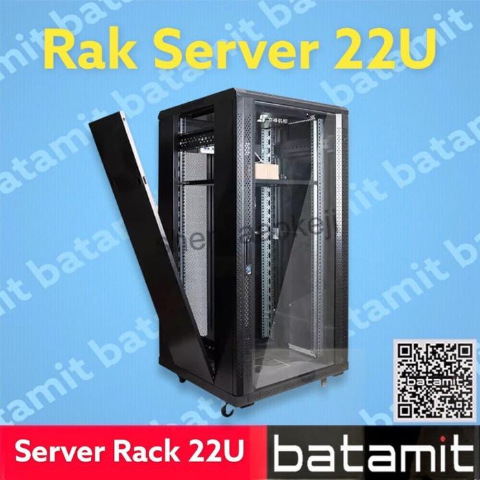 Jual Standing Closed Rack Server 22u Network Cabinet Rak Lemari Server ...