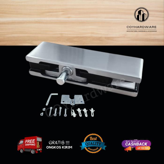 Promo GLASS DOOR TOP PATCH FITTING PINTU KACA TEMPERED ATAS PT 30 ...
