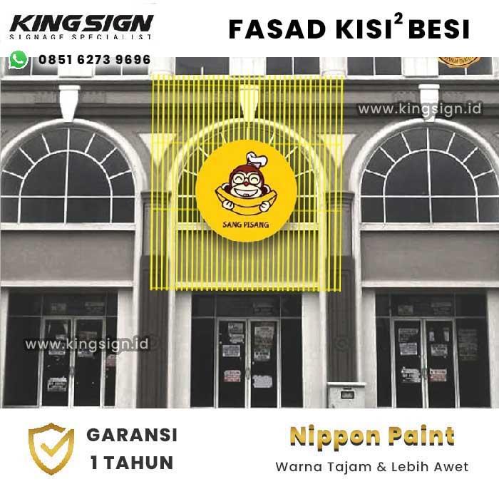 Jual FASAD KISI KISI BESI MUKA RUKO RUMAH - HOLLOW BESI - Jarak 2 cm ...