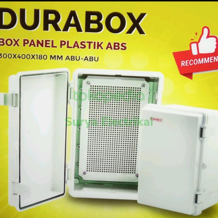 Jual Durabox 300x400x180 ip66 / box panel 300x400x180 / box panel 30x40 ...
