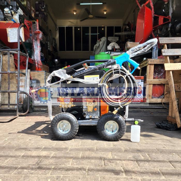 Jual MESIN STEAM CUCI MOBIL SOLAR STARTER JET WASHER MATSUMOTO MPW 3600 ...