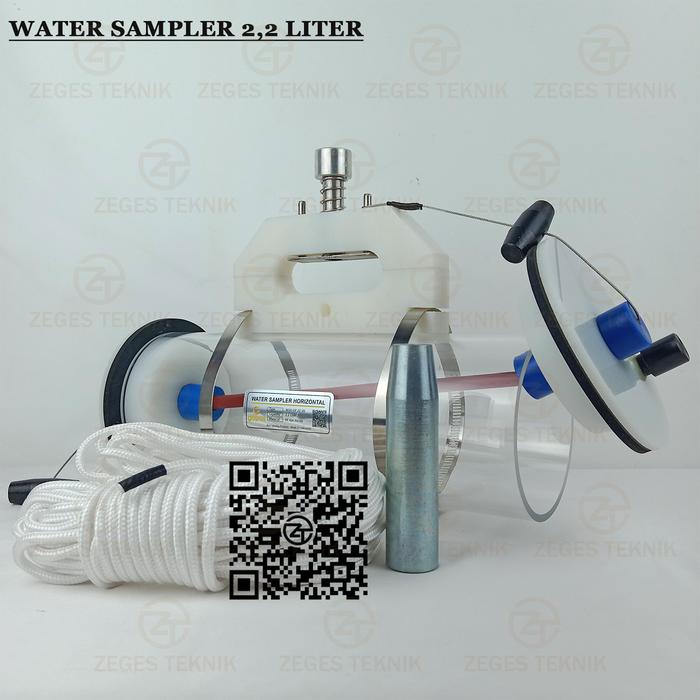Jual Water Sampler Horizontal 2.2 Liter -- Alat Pengambilan Sampel Air ...