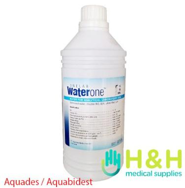 Jual Waterone 1 L/ Aquades / Aquabides / Aquabidest - Jakarta Barat - H ...