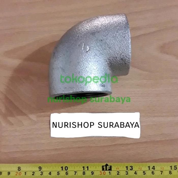 Jual Keni 2" / Knee / Knie / Kenie / Elbow/ L besi galvanis 2 inch in ...