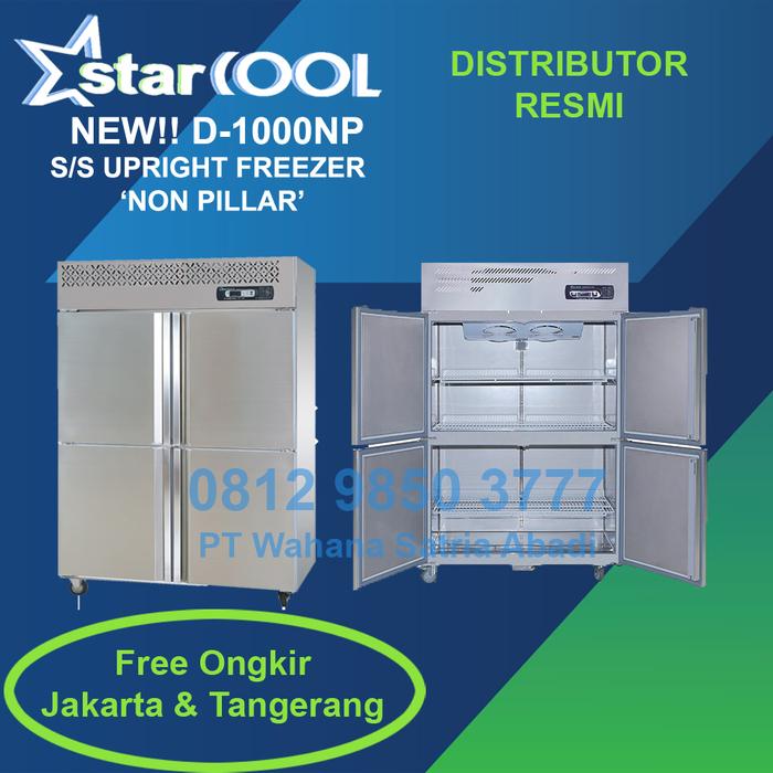 Jual STARCOOL D-1000NP NEW! UPRIGHT FREEZER S/S TIDAK ADA SEKAT/TIANG PILAR - Kota Tangerang ...
