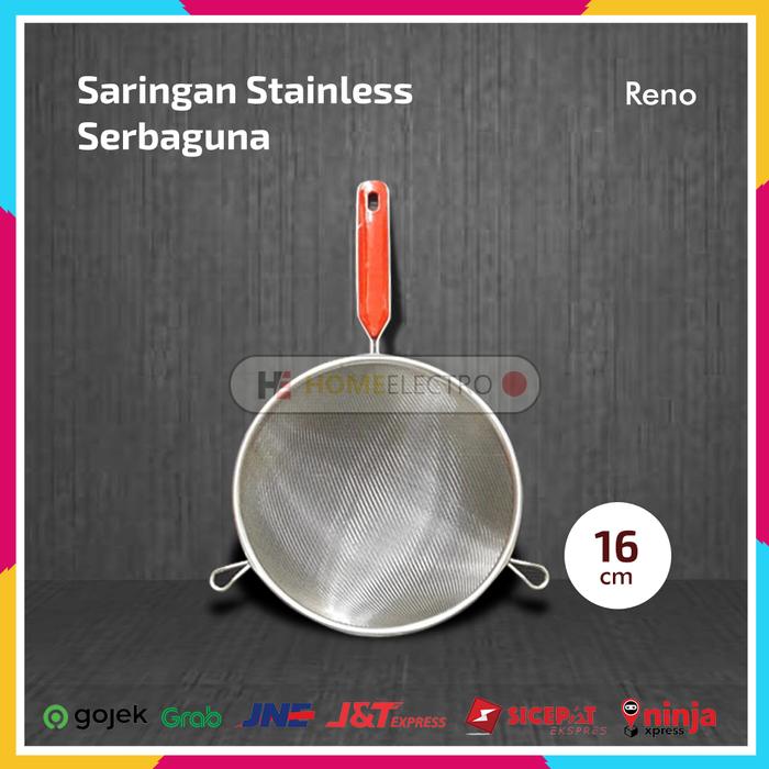 Jual Reno Saringan Stainless Serbaguna 16 cm Stainer Serbaguna - Kota ...