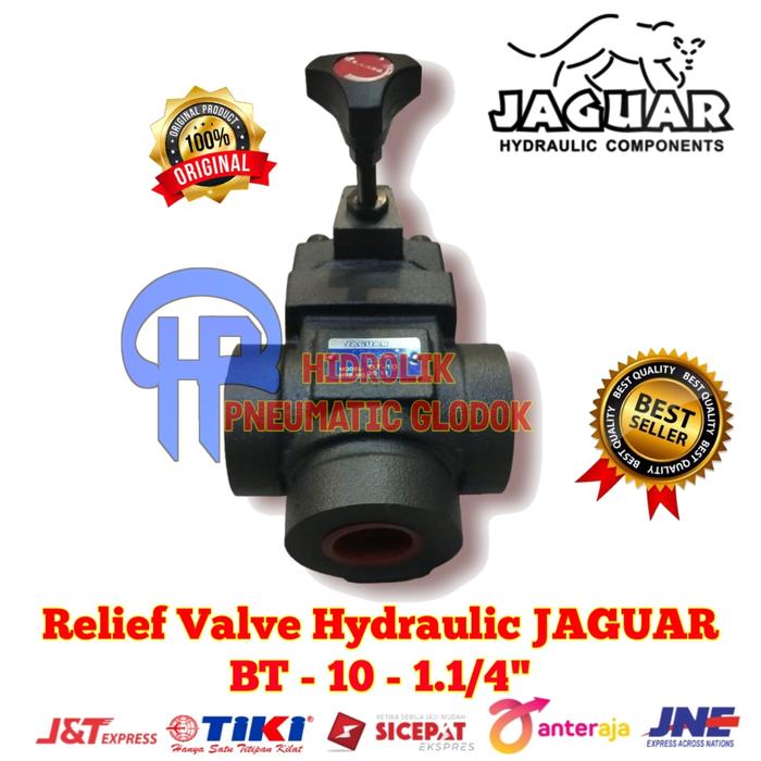 Jual Pilot Operated Relief Valve BT-10 - 1-1/4 Inch JAGUAR - Jakarta Barat - HYDRAULIC PNEUMATIC ...