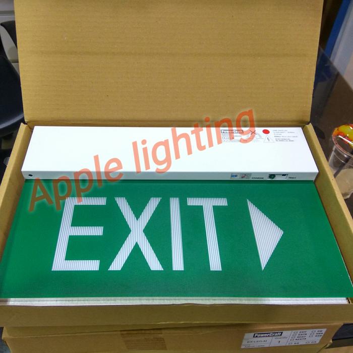 Jual KAP LAMPU EXIT POWERCRAFT EX-LED-M - Jakarta Pusat - Apple ... Jual KAP LAMPU EXIT POWERCRAFT EX-LED-M - Jakarta Pusat - Apple ...