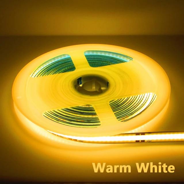 Promo Led Strip COB SMD 2835 12V Cahaya Kuning 3000k Warm White - Kab ...