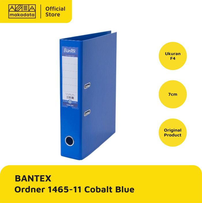 Jual ORDNER BANTEX FOLIO 1465 7cm WARNA COBALT BLUE - Kota Surabaya ...