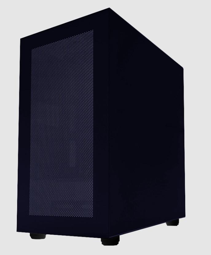 Jual CUBE GAMING FINOS BLACK - mATX CASE - FRONT SIDE MESH PANEL PSU ...