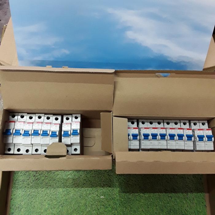 Jual MCB 1P 1 Phase 2A 4A 6A 10A 16A 20A 25A PLN Biru ABB - 2A - Jakarta Pusat - Senja Listrik ...