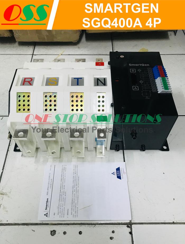 Jual SMARTGEN COS ATS SGQ400A SGQ 400A 4P 4 POLE COS MOTORIZED SMARTGEN ...