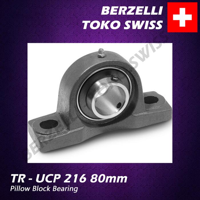 Jual TR – UCP 216 80mm PILLOW BLOCK BEARING - Jakarta Barat - BERZELLI | Tokopedia