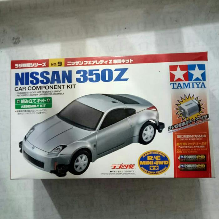 Jual tamiya rc R/C mini4wd no.9 nissan 350z car component kit tamiya ...