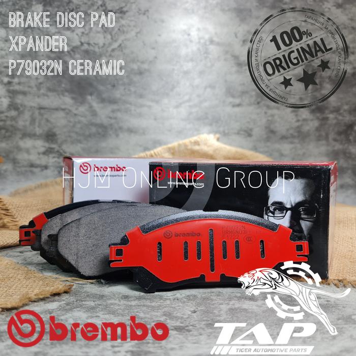 Promo BRAKE DISC PAD - KAMPAS REM DEPAN XPANDER P79032N BREMBO ORIGINAL ...