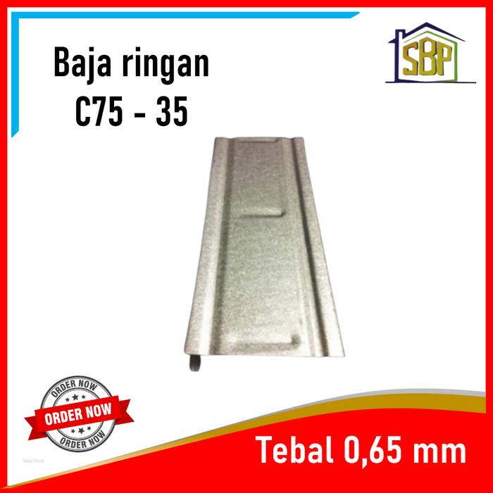 Promo Baja ringan C75 Tebal 0,65 mm C Trust Rangka Atap - Jakarta Barat ...