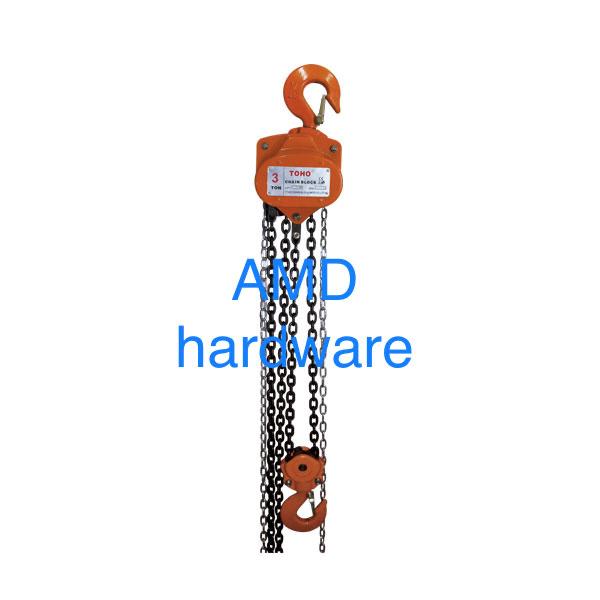 Jual CHAIN BLOCK 3 Ton 3 Meter Original TOHO Japan Takel Level Hoist 3T ...
