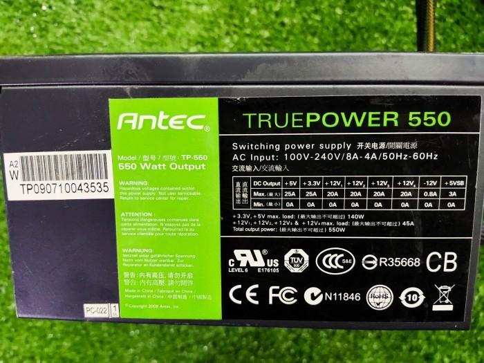 Jual PSU Antec Truepower Tp-550 550W 80+PLUS BRONZE PGS-A-02 - Jakarta ...