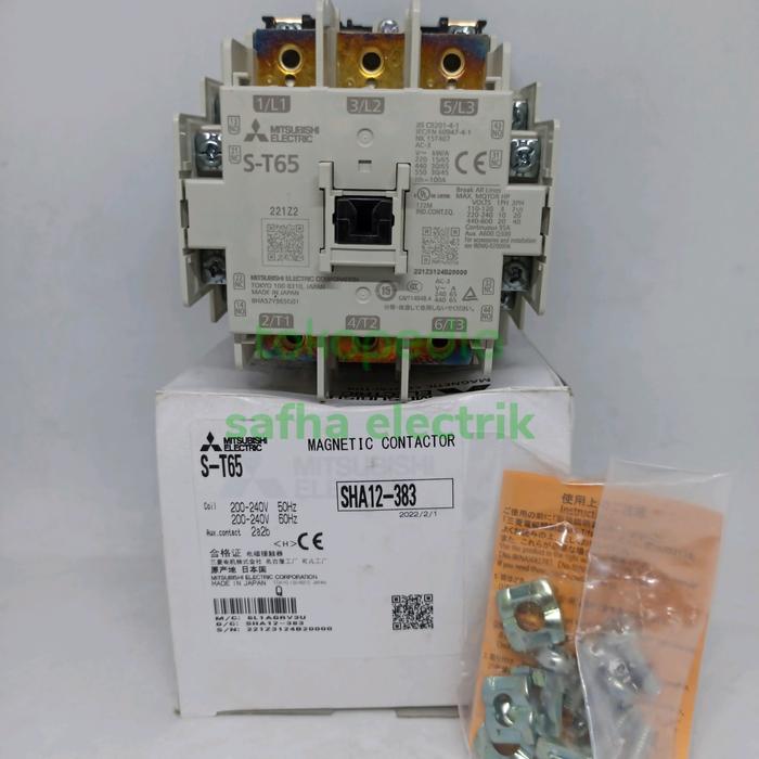 Jual MITSUBISHI S-T65 220V kontaktor contactor - Jakarta Barat - safha electrik | Tokopedia