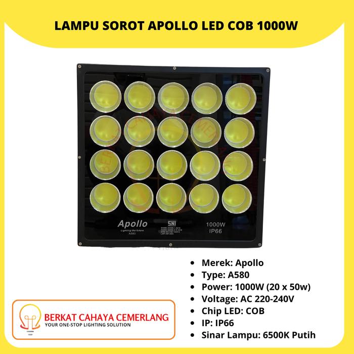 Jual Lampu sorot 1000w led apollo - Jakarta Barat - Berkat Cahaya ...