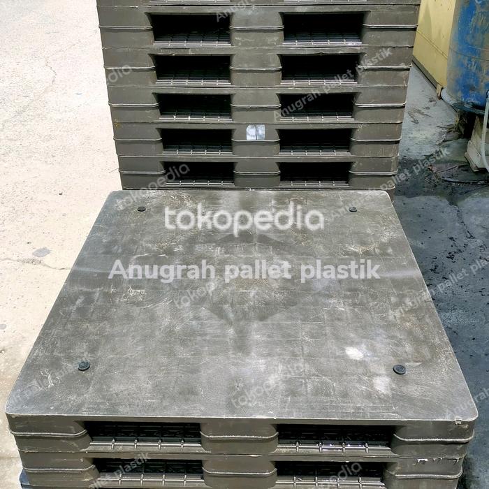 Jual Pallet plastik Flat Uk 110x110x14 cm / Palet plastik bekas - Kab ...