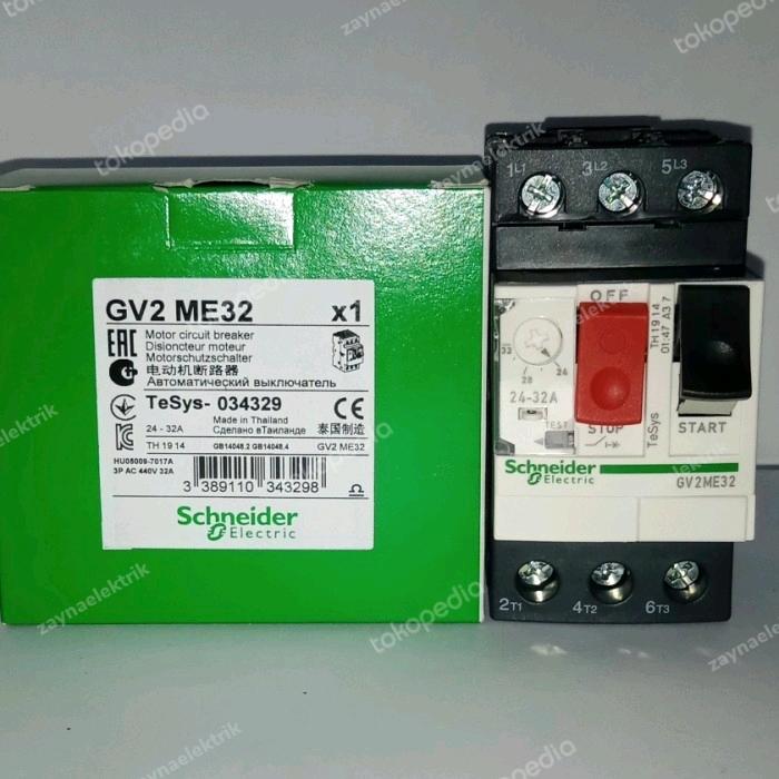 Jual Motor circuit breaker GV2ME32 Schneider original - Kab. Mojokerto ...