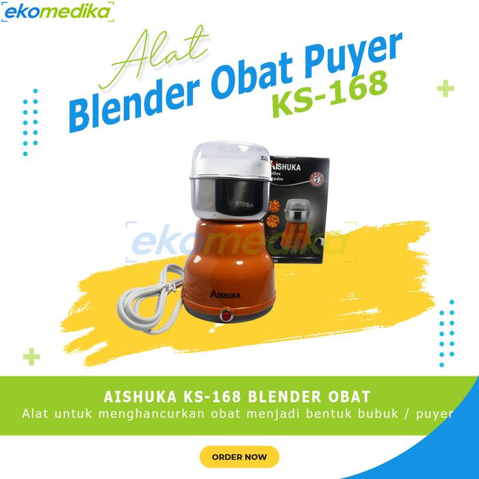 Jual Blender Obat Aishuka KS-168 Blender Obat Puyer - Jakarta Timur ...