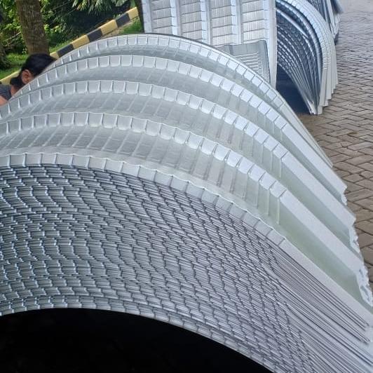 Jual Atap Spandek Lengkung Bending Seng Galvalum Tebal 0.40mm - Kab ...