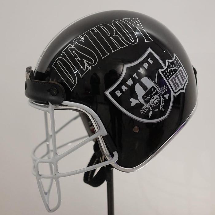 Jual HELM RIDERS AND RULES X RAW TYPE RIOT ORIGINAL LIMITED EDITION ...