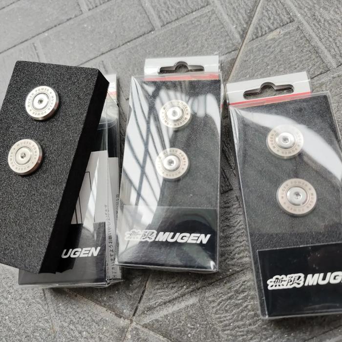 Jual original mugen number plate bolt / baut plat nomor - Kota ...