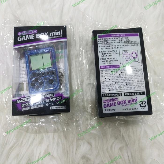 Jual Game Box Mini Tank Race Tetris Game Watch Gimbot Blue 26 in 1 ...