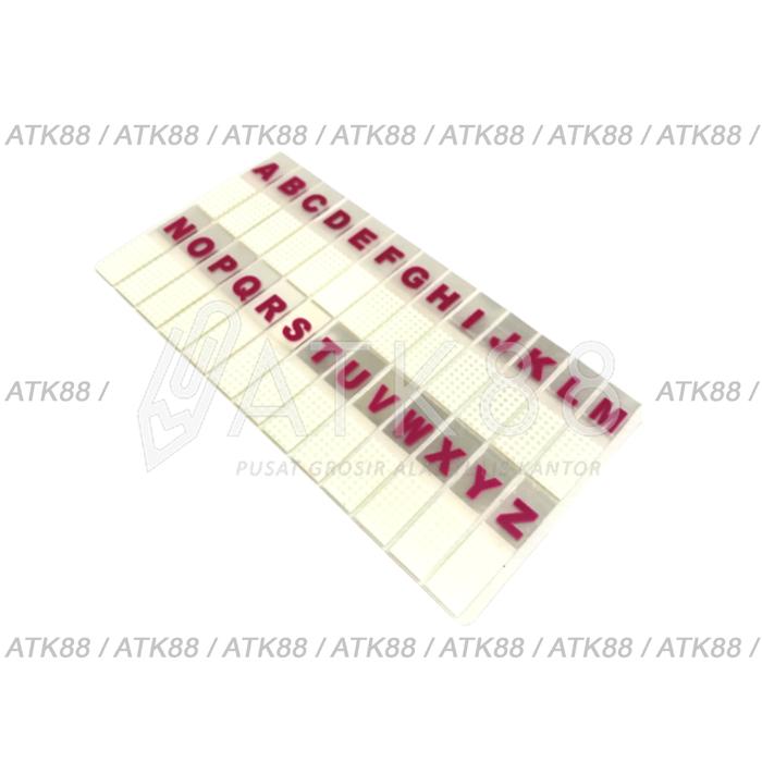 Jual Index Mark Penanda Huruf Alphabet Pet Walito WT-8936 Page Marker A ...