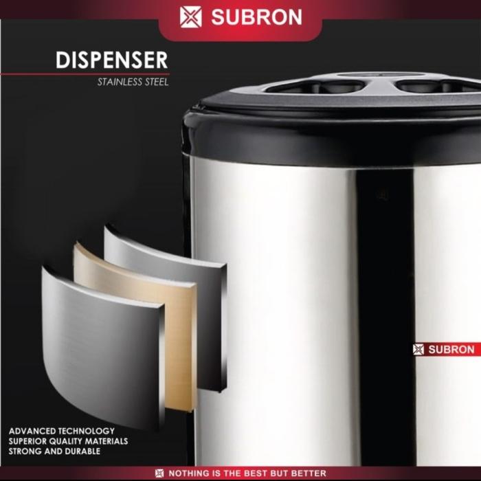 Jual Subron Water Tank Jug 8 10 12 Ltr Stainless Hot And Cold Coffee ...